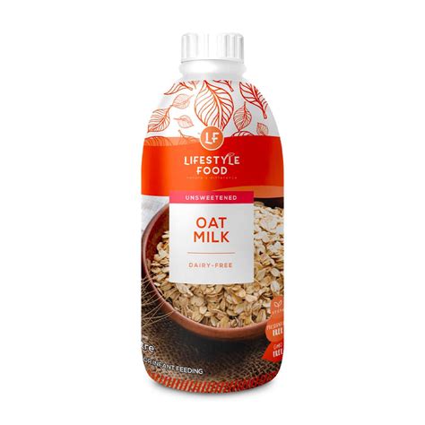 Unsweetened Oat Milk 1 Litre Lifestyle Foods