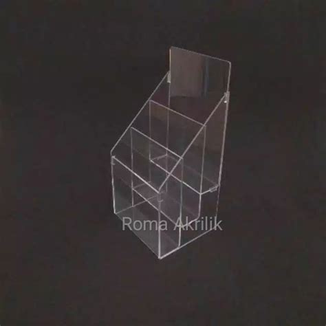 Jual Tempat Brosur Akrilik 3 Susun Tempat Brosur A5 Shopee Indonesia