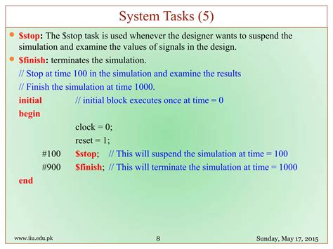 Fpga 06 Data Types System Tasks Compiler Directives PPT