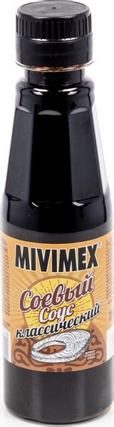 Соус Mivimex / Мивимекс соевый классический в пластиковой бутылке ...