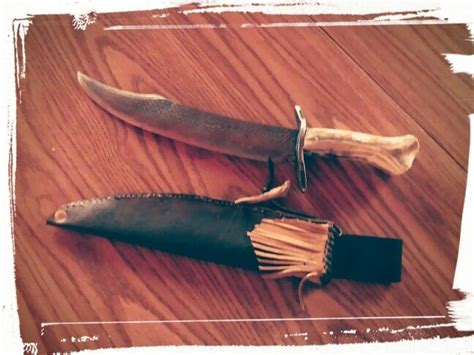 Bowie Knife Forged From Farriers Rasp Bowie Knife Knife Farrier