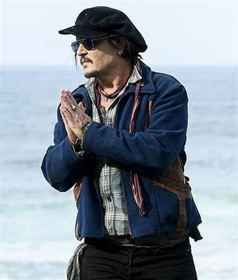 San Sebastián Film Festival Johnny Depp Blue Jacket