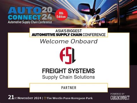 Sundeep Kumar On Linkedin Freightsystems Autoconnect2024