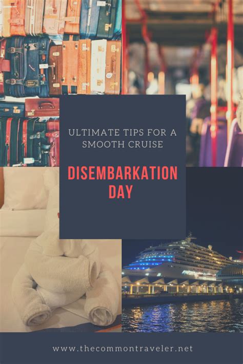 Top Tips For A Smooth Disembarkation Day The Common Traveler
