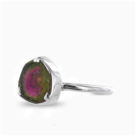 Watermelon Tourmaline Ring Made In Earth Australia