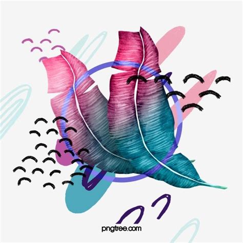 여름 일러스트 간단한 잎 기하학적 요소 잎 충돌 색상 컬러 테마 Png 일러스트 및 Psd 이미지 무료 다운로드 Pngtree Summer Sale Poster