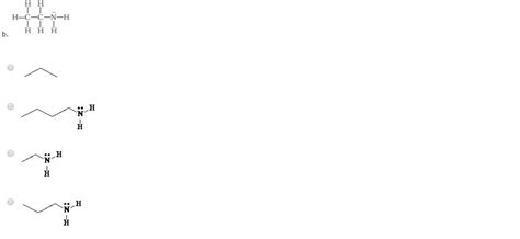 Solved Choose the skeletal structure for each molecule Η Η Chegg com