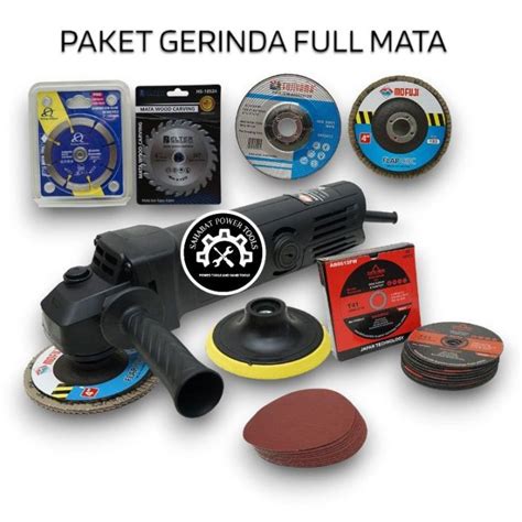 Hemat Mesin Gurinda Full Mata Keramik Makita Poles Dan Potong Besi