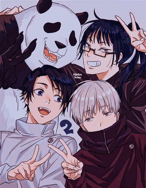 Toge Inumaki Yuta Okkotsu Maki Zenin And Panda Artofit
