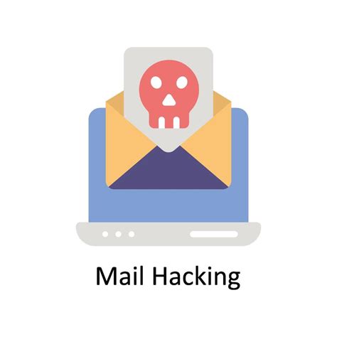 Mail Hacking Vector Flat Icon Style Illustration Eps 10 File 37359821 Vector Art At Vecteezy
