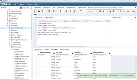 GitHub Fengrujie0721 Employee Data Analysis Using SQL 6 Employee Data CSV Files Are Imported