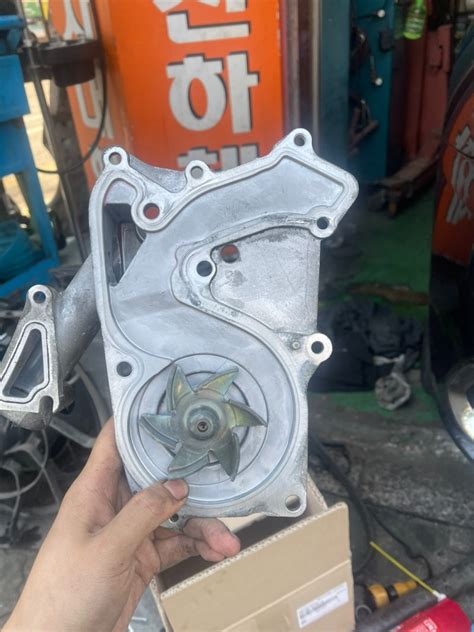 제네시스 Dh 엔진오일 누유 G80 프론트 케이스 누유 그리고 구동벨트 셋트 교환 네이버 블로그