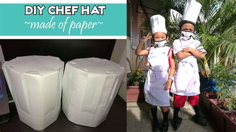 Diy Chef Hat