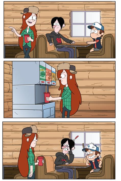 Wendy Corduroy Dipper Pines Gf Персонажи Gravity Falls