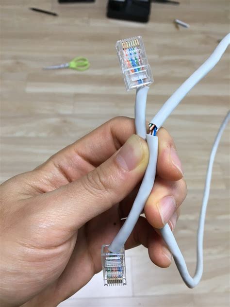 랜선 연결 Utp 연결 지식in