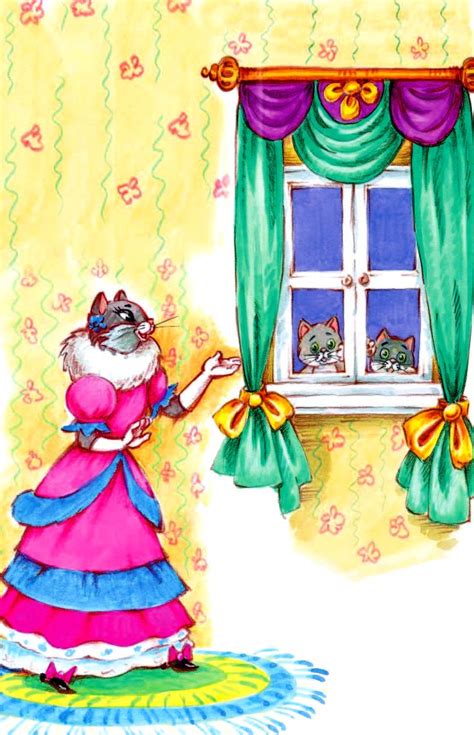 "Кошкин дом" иллюстрация к аудиосказке | Иллюстрации, Сказки, Мультфильмы