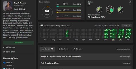 365daychallenge Leetcode Dailycoding Dsa Cpp Codingchallenge Sayali Rahane