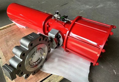 Pneumatic High Performance Triple Offset Butterfly Valve Miwival