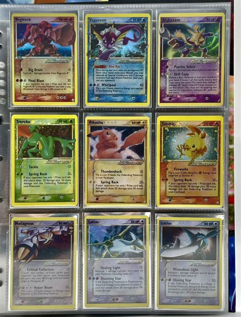ポケモンカード 海外版vaporeon シャワーズ スター Pikachu Metagross Latios Regirock Pokmon