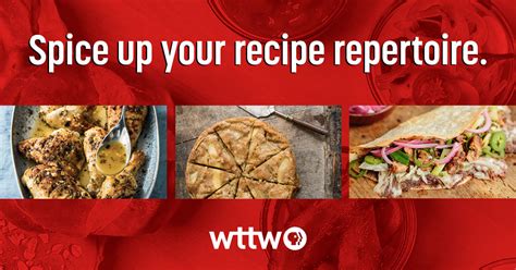 Wttw Chicago Pbs On Twitter Get Delicious Recipes In Your Inbox