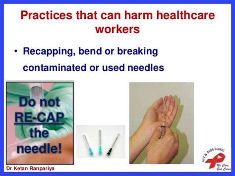 Safe Injection Practices For Laboratory Personnel