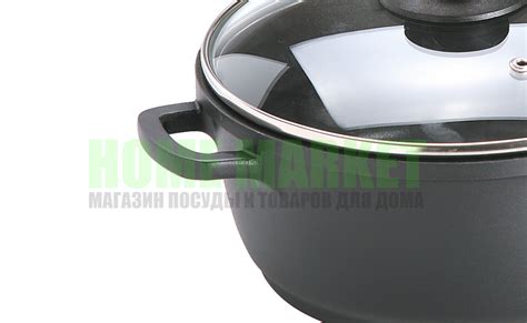 Казан с крышкой. 2.5 л, 20 см. "Crispy Induction". Подходит для индукции.