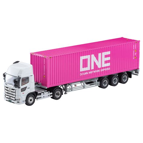 明日発売トミカリミテッドヴィンテージネオ LV N292b 日野プロフィア 40ft 海上コンテナトレーラ 東邦車輛TC36H1C34