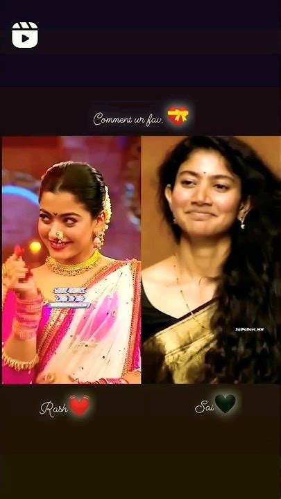 Omg😱😨 Sai Pallavi Vs Rashmika Cute Walking Style 🥰😘 Shorts Ytshort