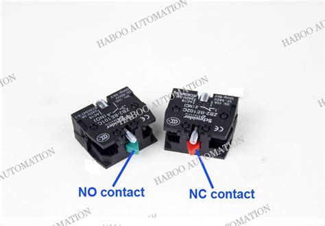Switches Contacts No Nc Push Button Switch Contacts Blue Color Red Color Buy Contact No