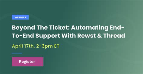 automate end to end support with rewst and thread rewst