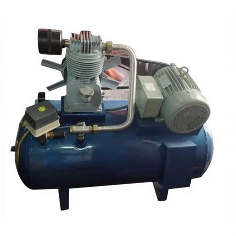 Semi Automatic 2 HP Mild Steel Portable Air Compressor At 34500 In