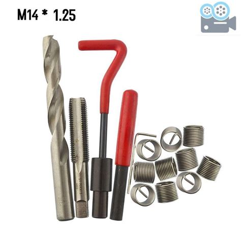 Ta8888 M12 M14 Thread Repair Kit M12x1 5 Insert Tool Recoil M14x1 25 Yamaha Plug Oil Sump