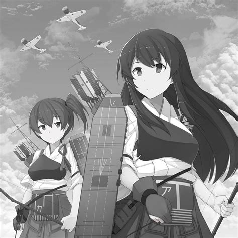 Kaga Kantai Collection Kaga Kantai Collection Akagi Akagi