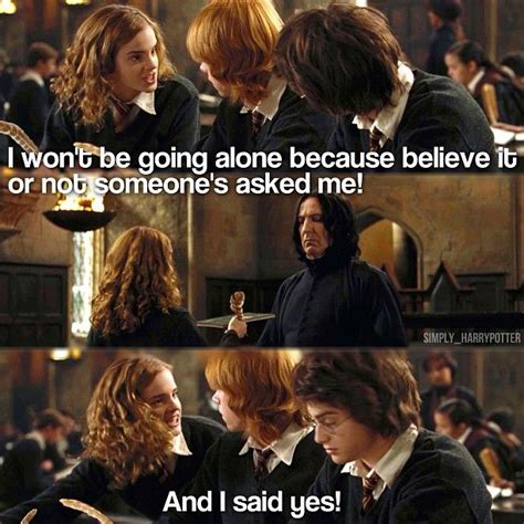 Hermionegranger Ronweasley Harrypotter Professorseverussnape