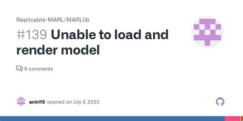Unable To Load And Render Model Issue 139 Replicable MARL MARLlib