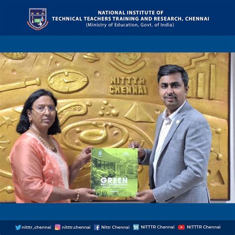 National Institute Of Technical Teachers Training And Research Nitttr Chennai On Linkedin
