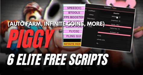 New 4 Free Piggy Scripts Item Grabber Esp Noclip More