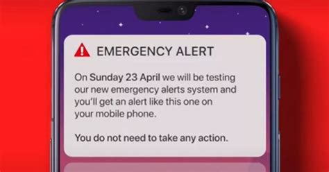 Aprils Uk Wide Emergency Alert Could Happen Again Under Plans For It