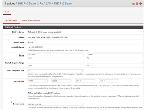 Dhcpv6 Cannot Specify Local Dns Server If Interface Is Set To Track