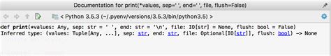Intellij 20171 With Python Plugin Does Not Show Correct Quick