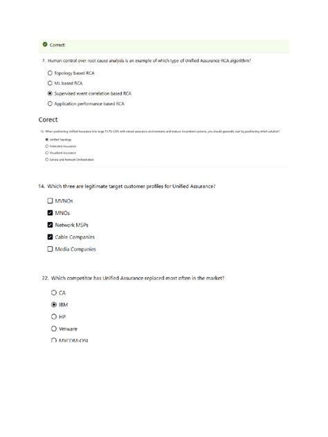 Oracle Communications Unified Assurance 2023 Sales Specialist Assessment Pdf