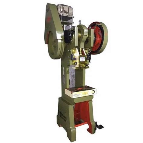 Mild Steel Mechanical C Type Power Press Machine Capacity 10 Ton At