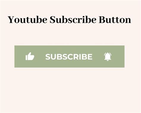 Youtube Subscribe Button Subscribe Pop Up Button Youtube Etsy