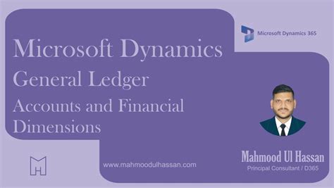 Microsoft Dynamics 365 Finance And Operations Mahmood Ul Hassan