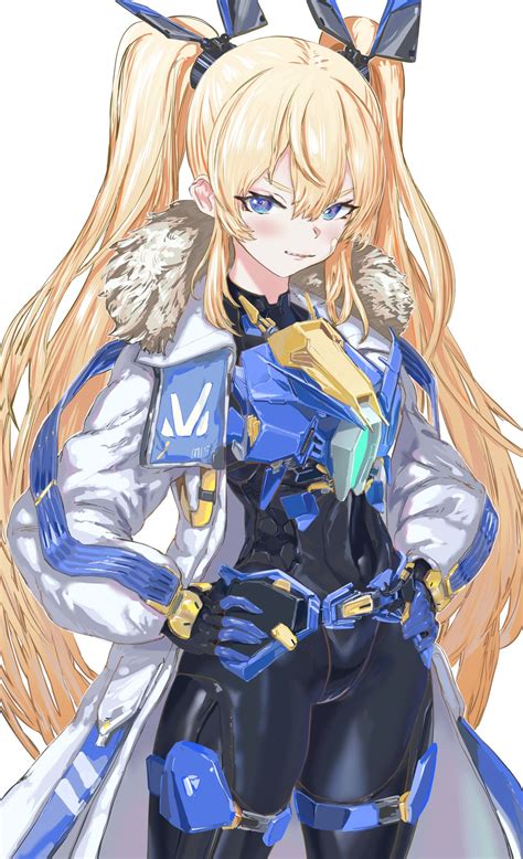 Elazale Laplace Nikke Goddess Of Victory Nikke Highres 1girl Armor Bandaid Bandaid On