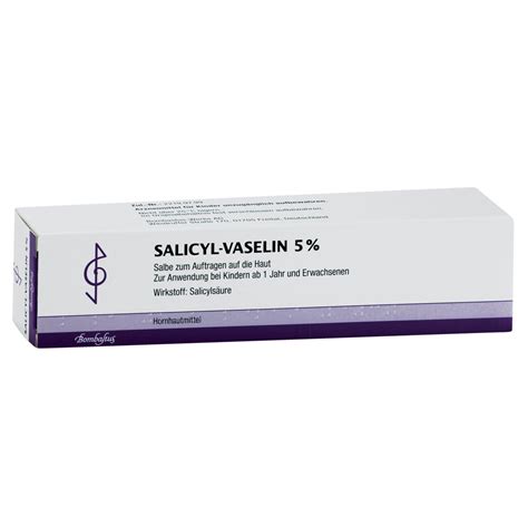 SALICYL VASELIN 5% Salbe - 100 ml - gesund.de