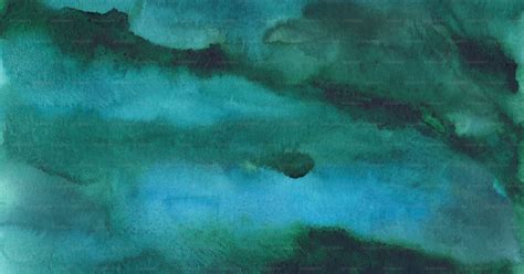 녹색과 파란색 수채화 그림 사진 Unsplash의 질감 페인트 이미지