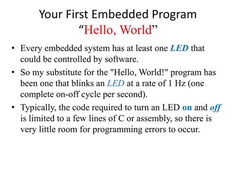 Embedded Programming Embedded Programming 1pptx