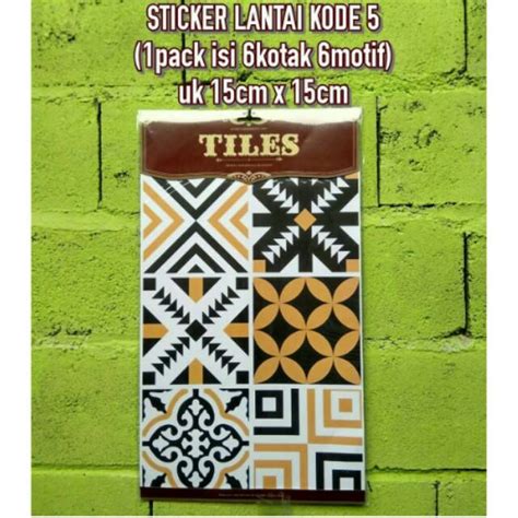 Jual Stiker Lantai Shopee Indonesia