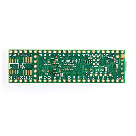 pjrc teensy 4 1 imxrt1062 microcontroller development board w sd card